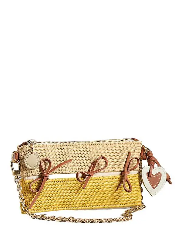 Kooreloo Bow Porte Monnaie Clutch - Yellow