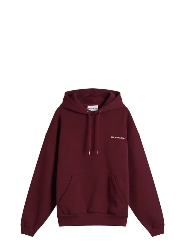 MKI MIYUKI ZOKU Uniform Hoodie - Burgundy