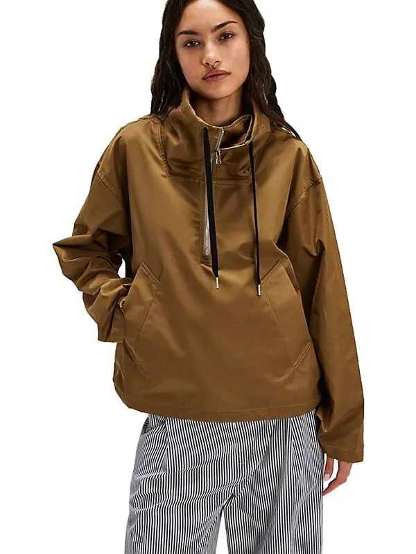 AGOLDE Lydia Anorak Jacket - Khaki