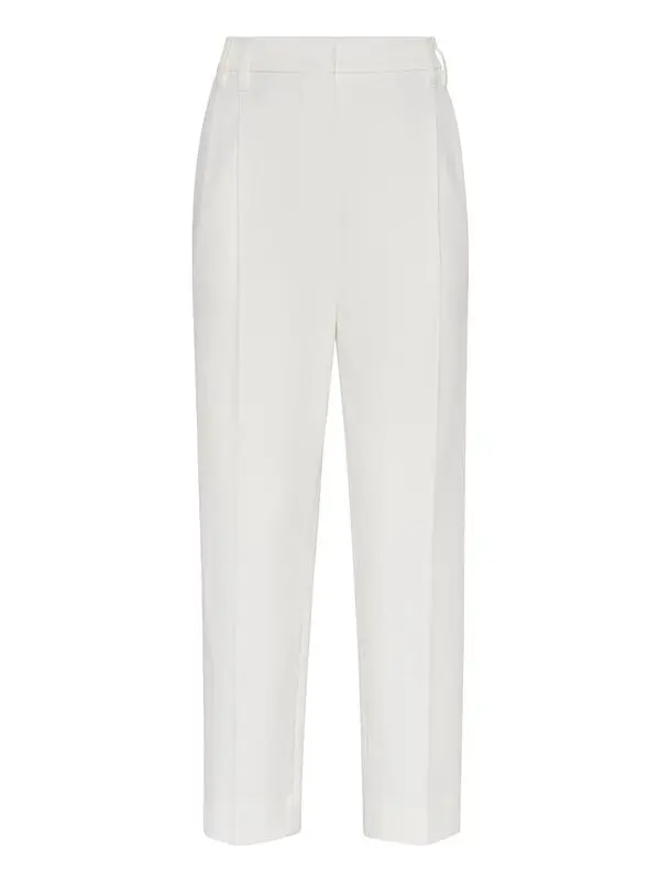 Brunello Cucinelli Slouchy Trousers - Panama
