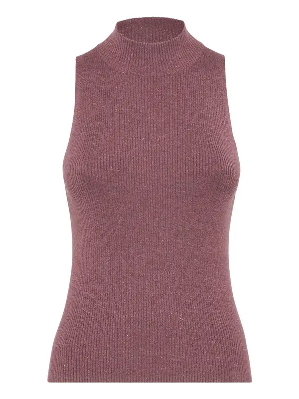 Brunello Cucinelli Knit Top - Mauve