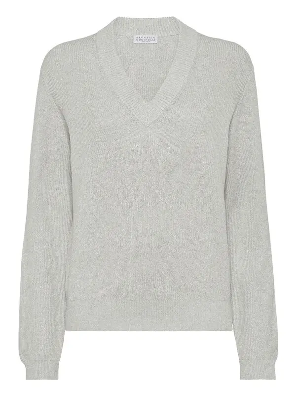 Brunello Cucinelli Vanisé Sweater - Fog