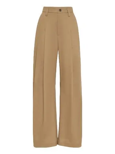 Brunello Cucinelli Five-pocket Baggy Trousers - Camel