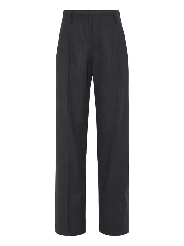 Brunello Cucinelli Sartorial Track Trousers - Lignite Grey