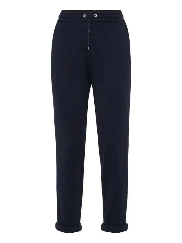 Brunello Cucinelli Interlock Trousers - Night