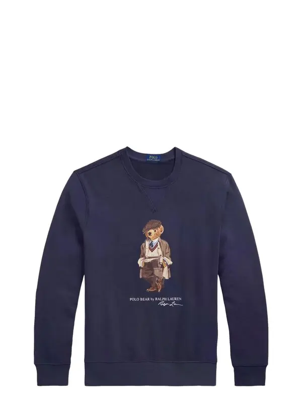 Polo Ralph Lauren Polo Bear-print Sweatshirt - Blue