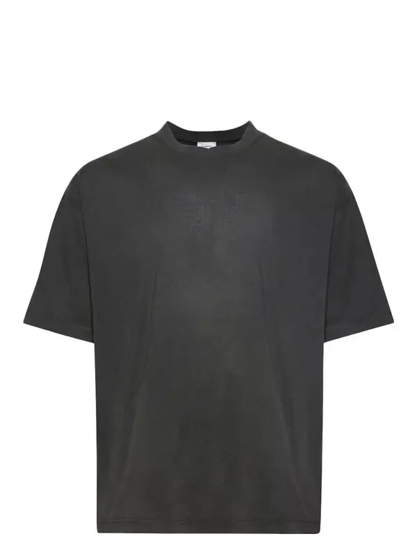 Vetements Slogan-print T-shirt - Grey