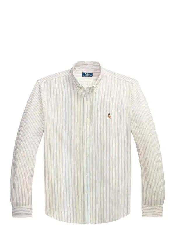 Polo Ralph Lauren Striped Button-down Shirt - White
