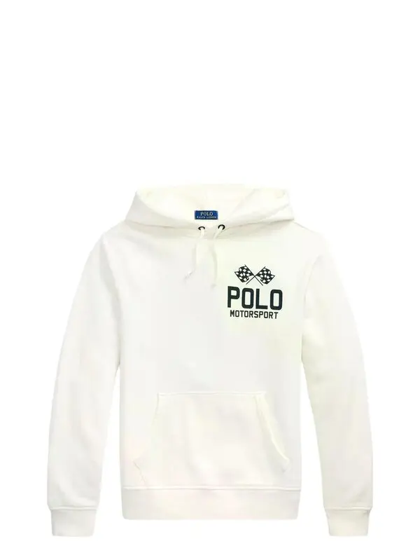 Ralph Lauren Logo-embroidered Hoodie - White