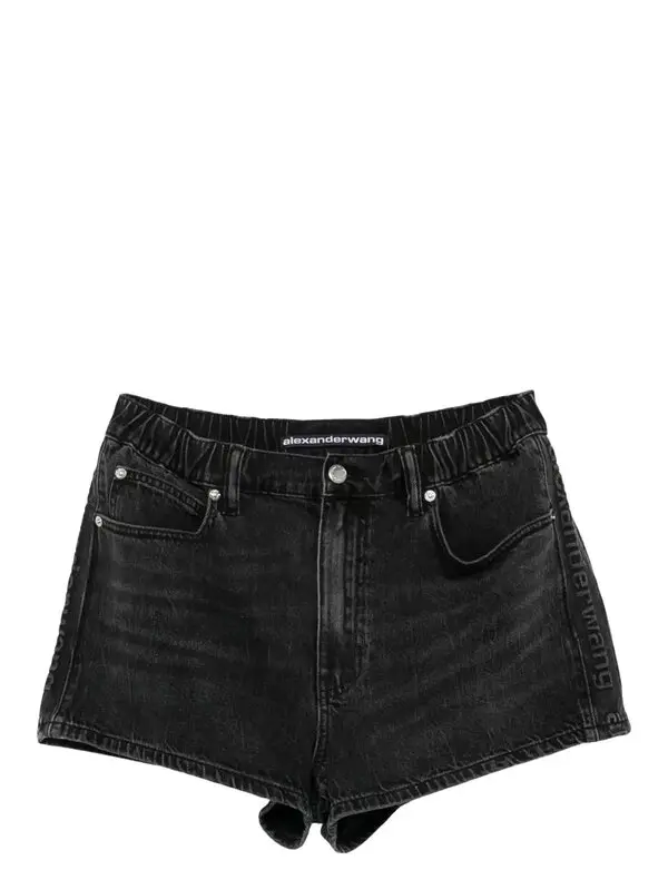 Alexander Wang Denim Shorts - Grey