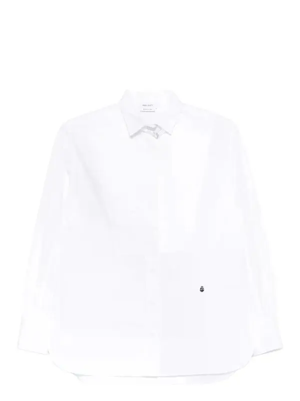 Alexander McQueen Pleated Panel Shirt - White