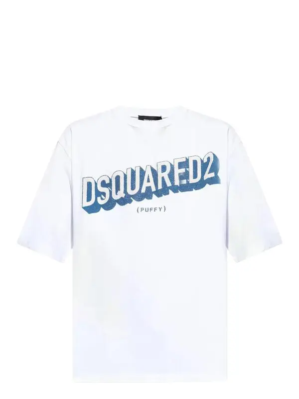 Dsquared2 Logo-print Oversized T-shirt - White