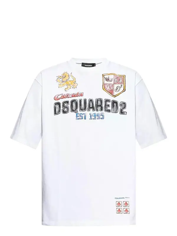 Dsquared2 Logo-print T-shirt - White