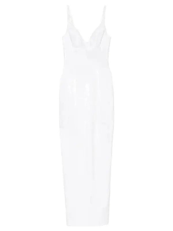SILK LOVE & LACE Anais Dress - White