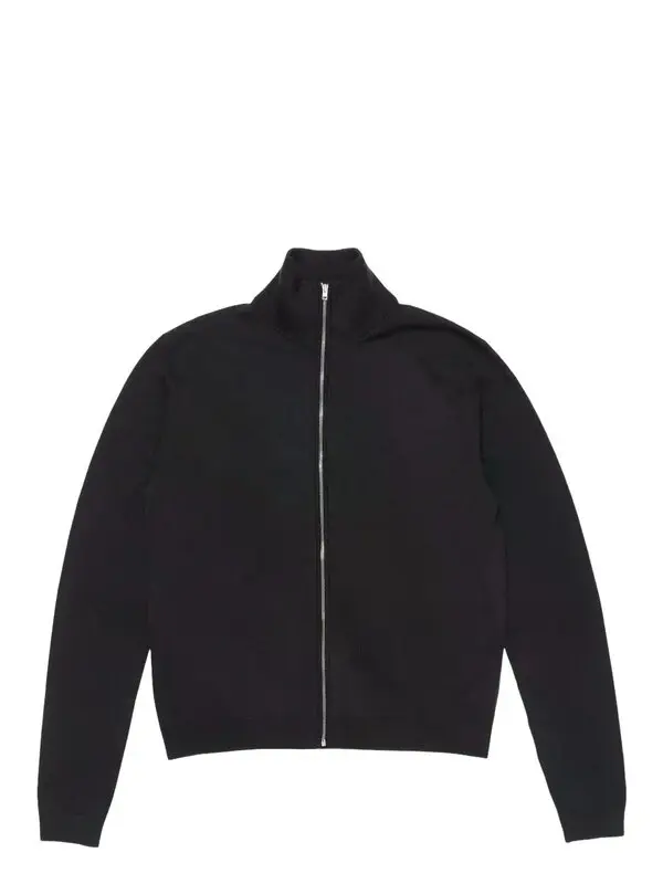 Acne Studios High-neck Zip-up Cardigan - Black