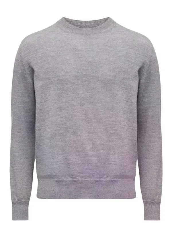 MAISON MARGIELA Crew-neck Knitted Sweater - Grey