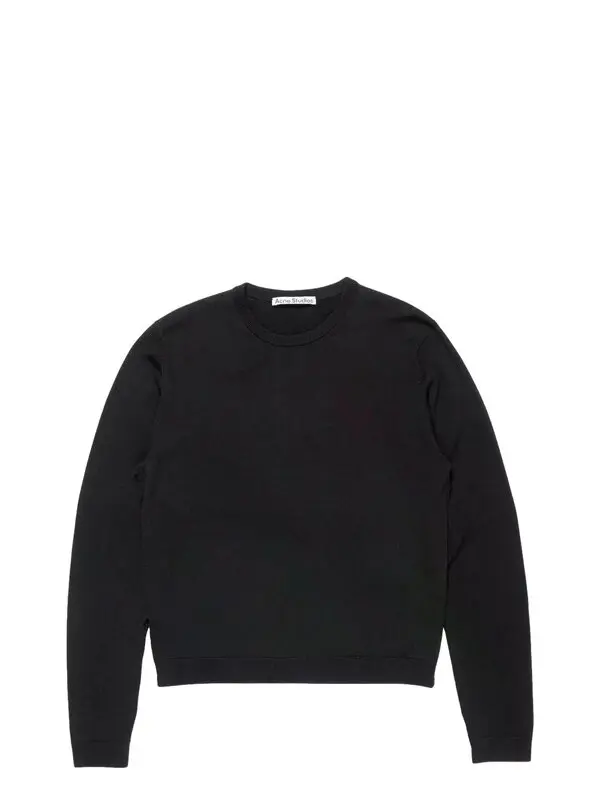 Acne Studios Long-sleeve Sweatshirt - Black