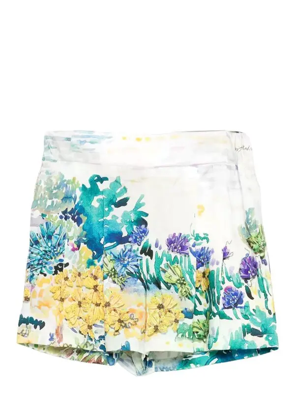 MARY KATRANTZOU Vallo Shorts - White