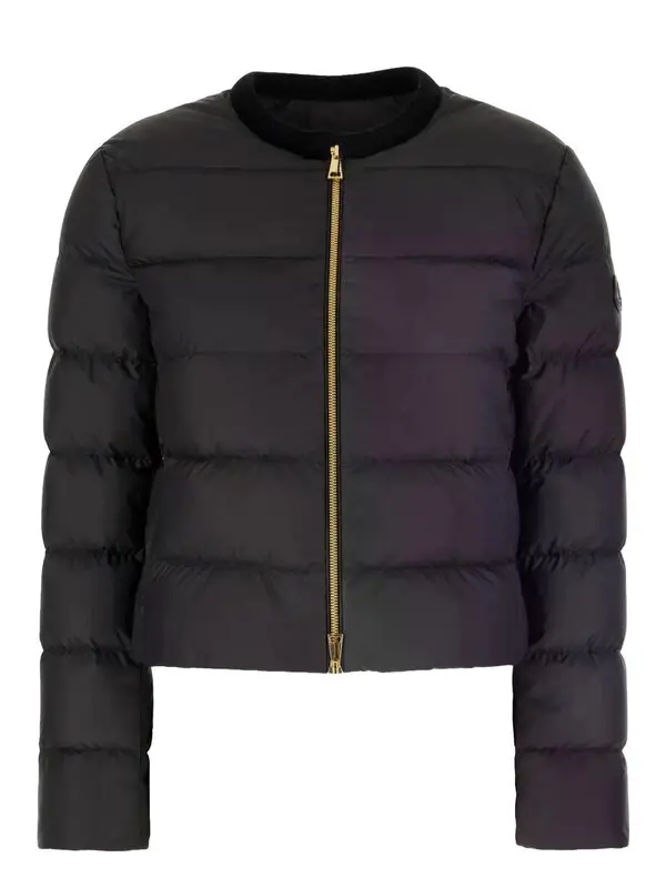 Moncler Mauvezin Wool-trimmed Jacket - Black