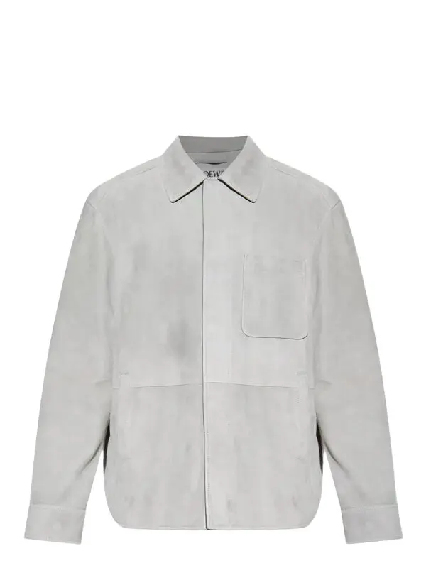Loewe Suede Jacket - Grey