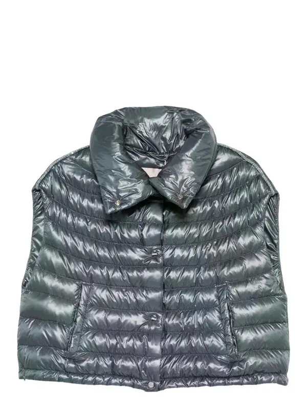 Herno Quilted High-neck Gilet - Blue