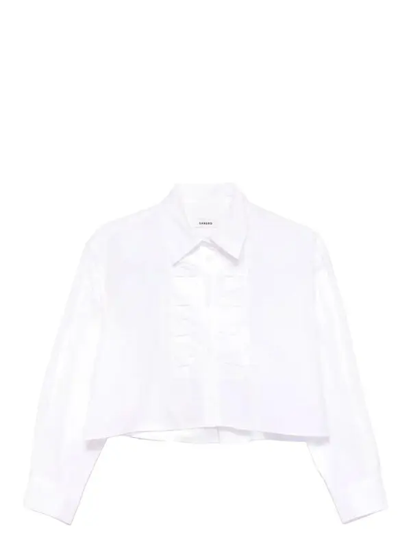 Sandro Cotton Shirt - White