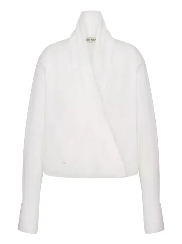 Alberta Ferretti Cotton Blouse - White