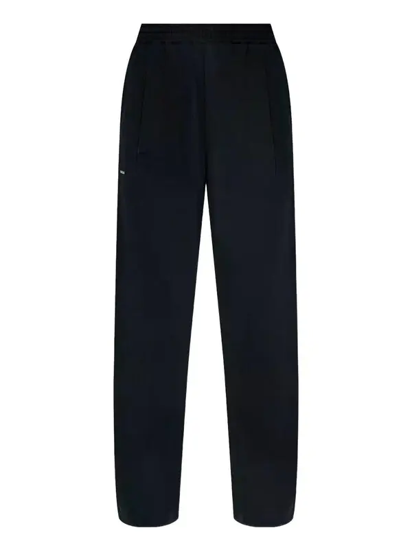PANGAIA Elasticated-waist Track Pants - Black