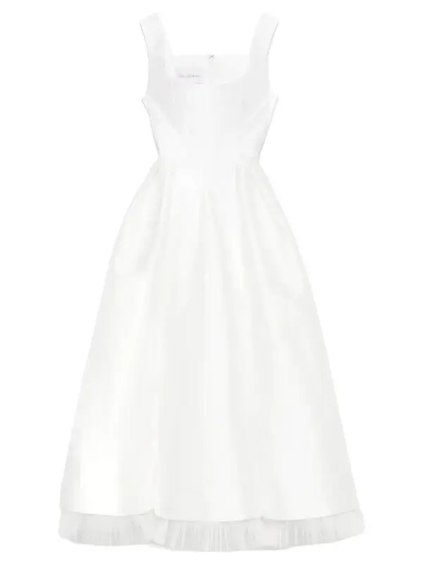 SILK LOVE & LACE Viviana Dress - White