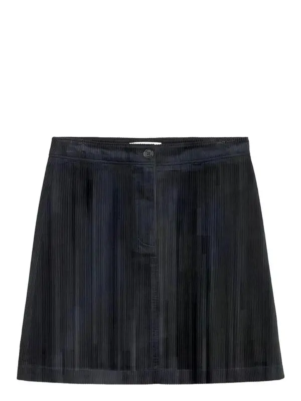 Marc O'polo Corduroy Mini Skirt - Blue