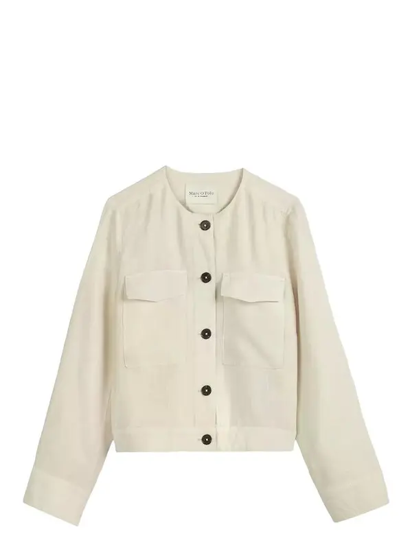 Marc O'polo Button-front Jacket - Neutrals