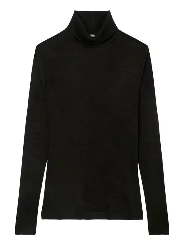 Marc O'polo Long-sleeve Roll-neck Top - Grey