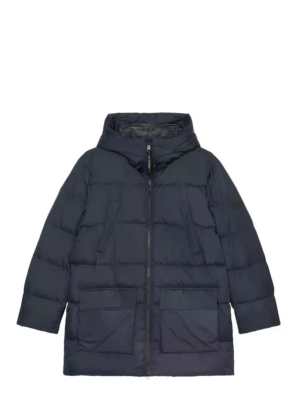 Marc O'polo Hooded Puffer Jacket - Blue