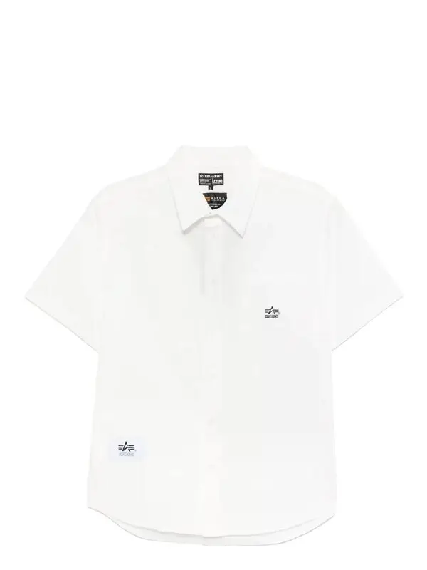 Izzue Short-sleeved Shirt - White