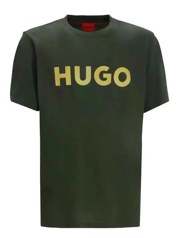 Hugo Logo-print T-shirt - Green