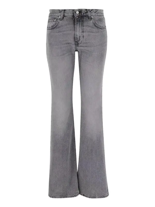 HAIKURE Flora Flare Jeans - Grey
