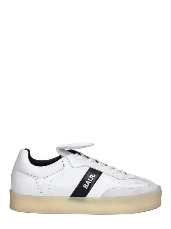 BALR. Gotg Panelled Leather Sneakers - White