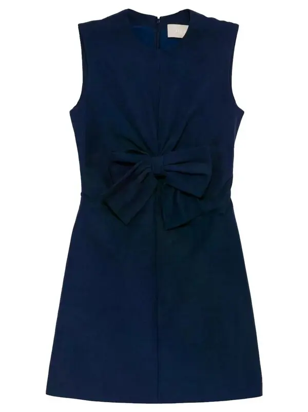 Elie Saab Bow Detail Dress - Blue