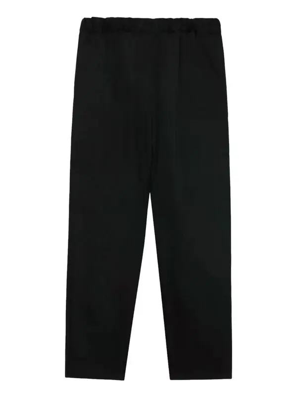 Comme Des Garçons Elasticated-waist Trousers - Black