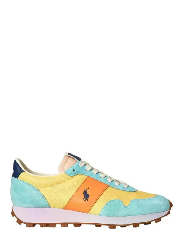 Polo Ralph Lauren Trail 125 Suede Sneakers - Yellow