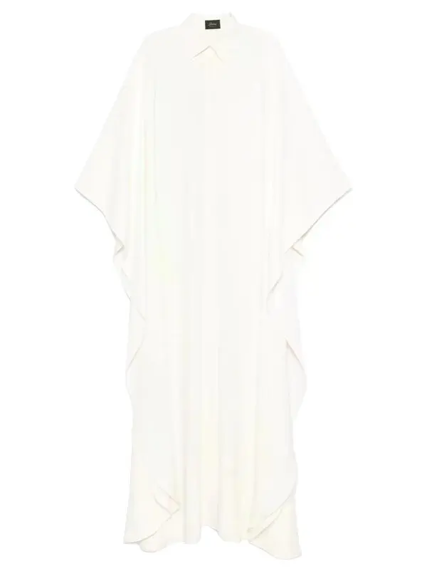 Brioni Silk Dress - Neutrals