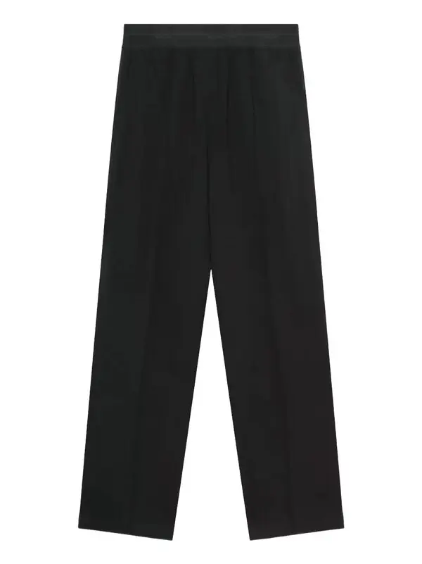 Helmut Lang Elastic-waist Trousers - Black