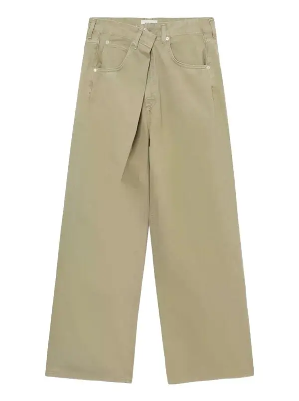 AGOLDE Vana Fold Jeans - Neutrals