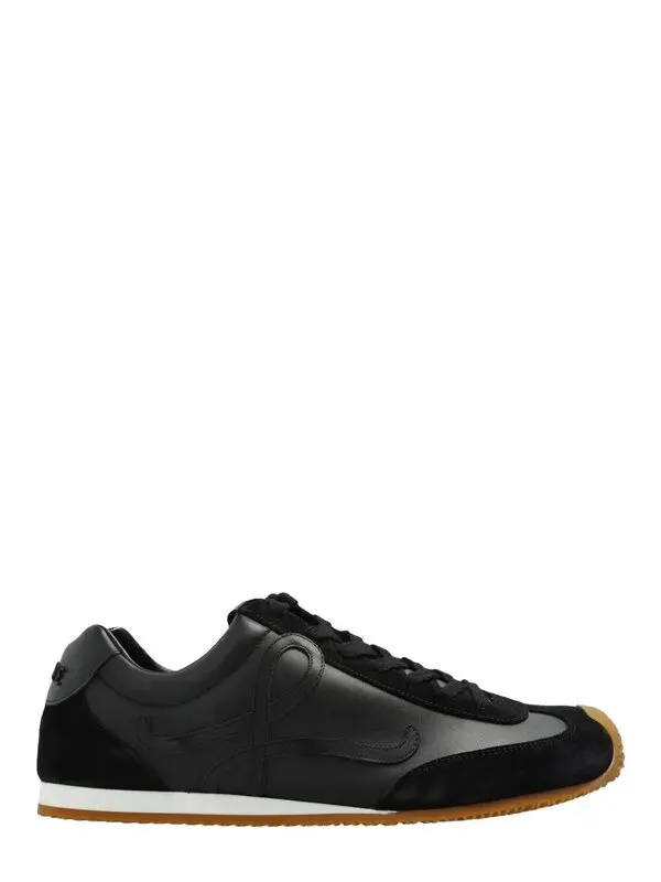 Loewe Ballet Runner 2.0 Leather Sneakers - Black