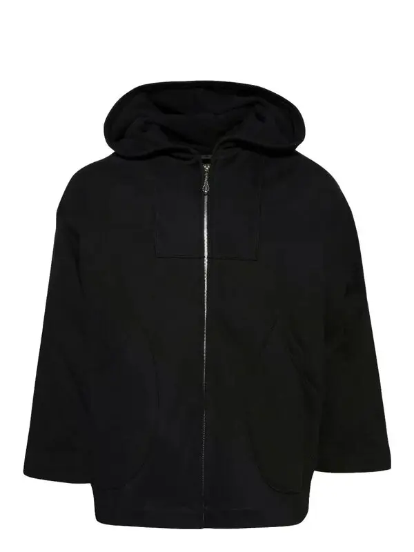 BODE Sideline Hooded Zip-up Jacket - Black