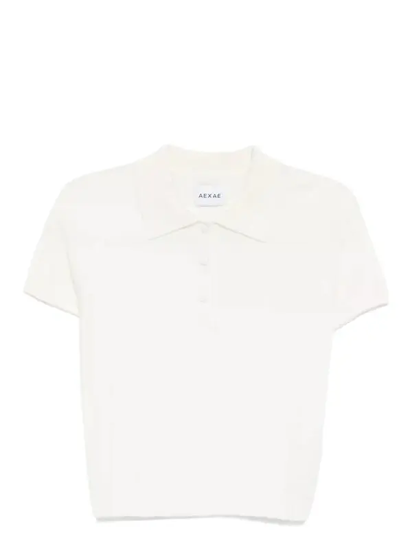 AEXAE Polo T-shirt - White