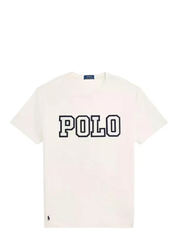 Polo Ralph Lauren Logo-embroidered T-shirt - Neutrals
