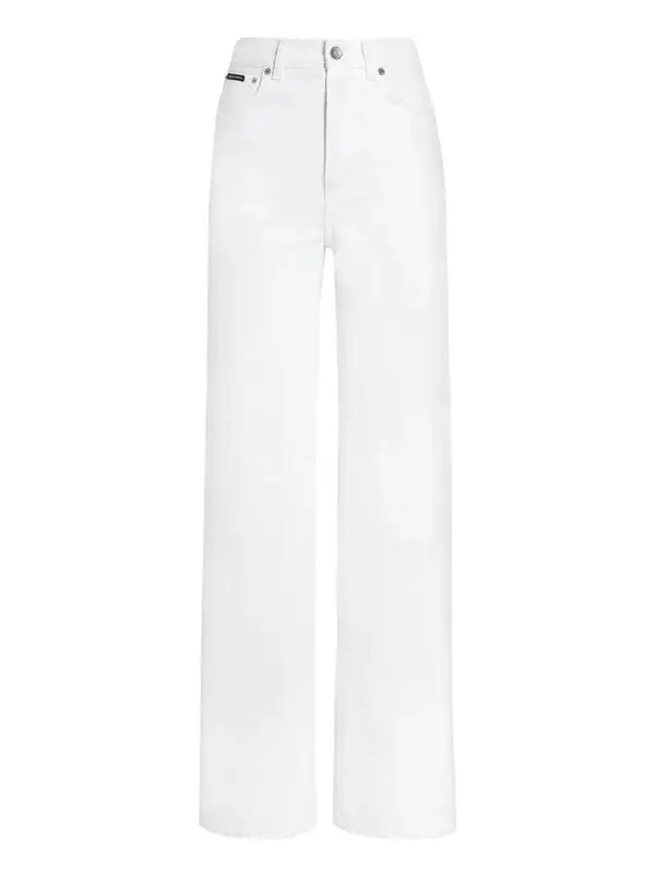 Dolce & Gabbana Cotton Jeans - White