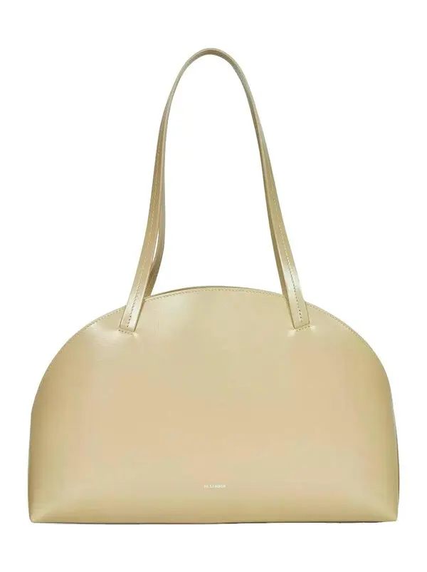 JIL SANDER Curve Shoulder Bag - Neutrals