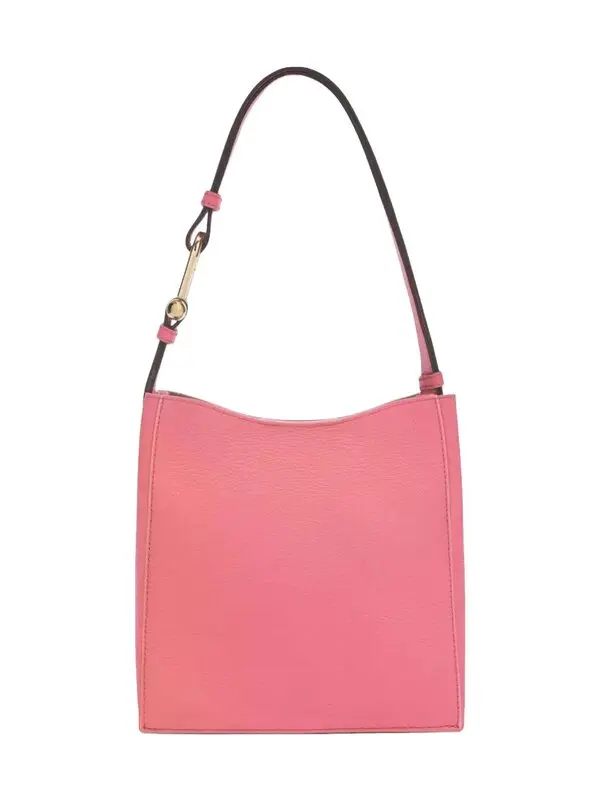 Furla Mini Nuvola Leather Bucket Bag - Pink